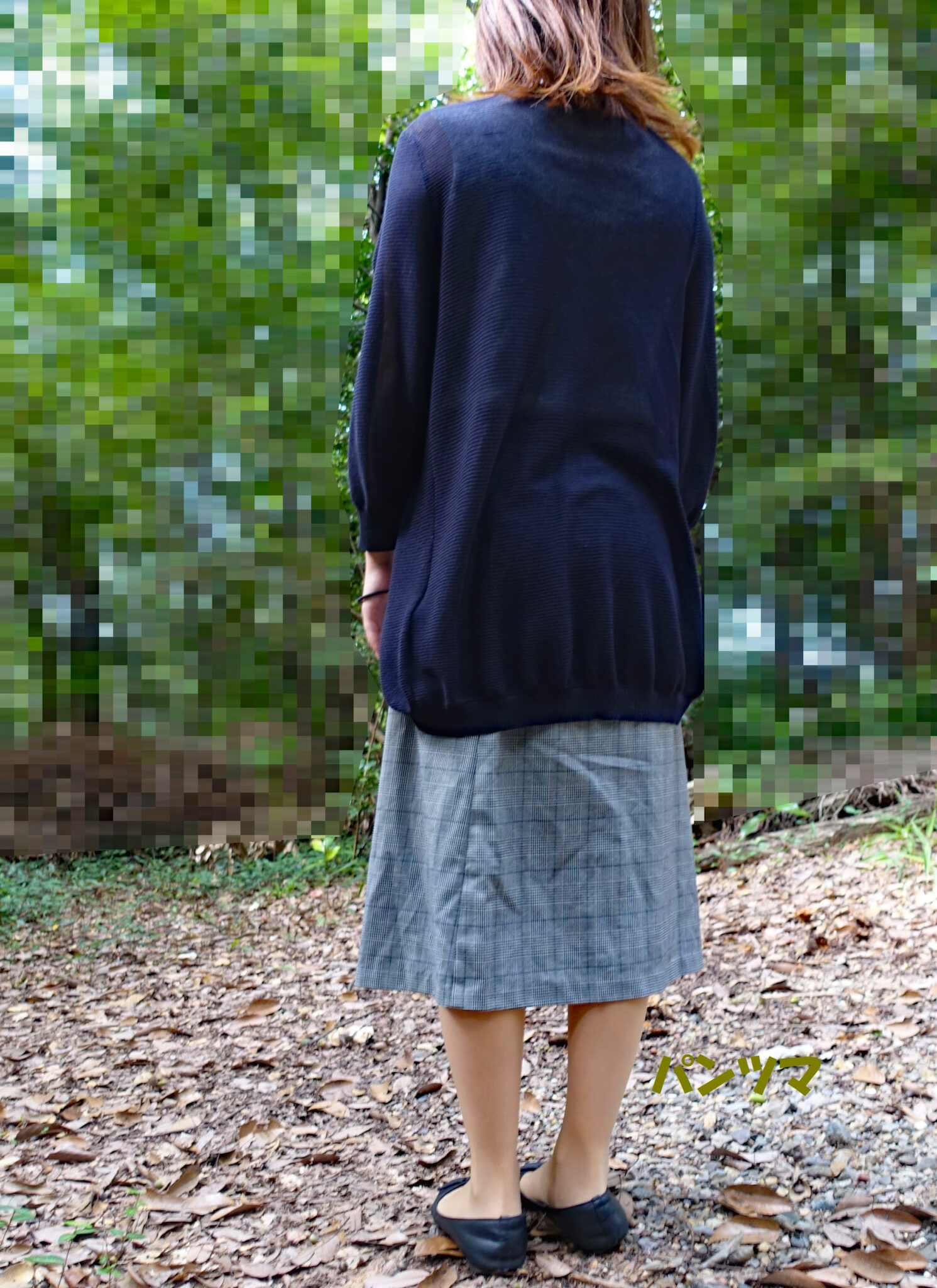 26歳 仕事終わりOLのパンストをゲット | パンストフェチタイツフェチ